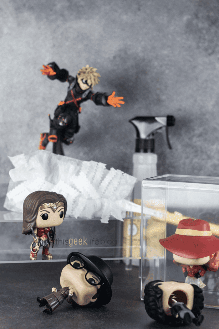 How to Clean Your Geek Collectibles | this geek life blog